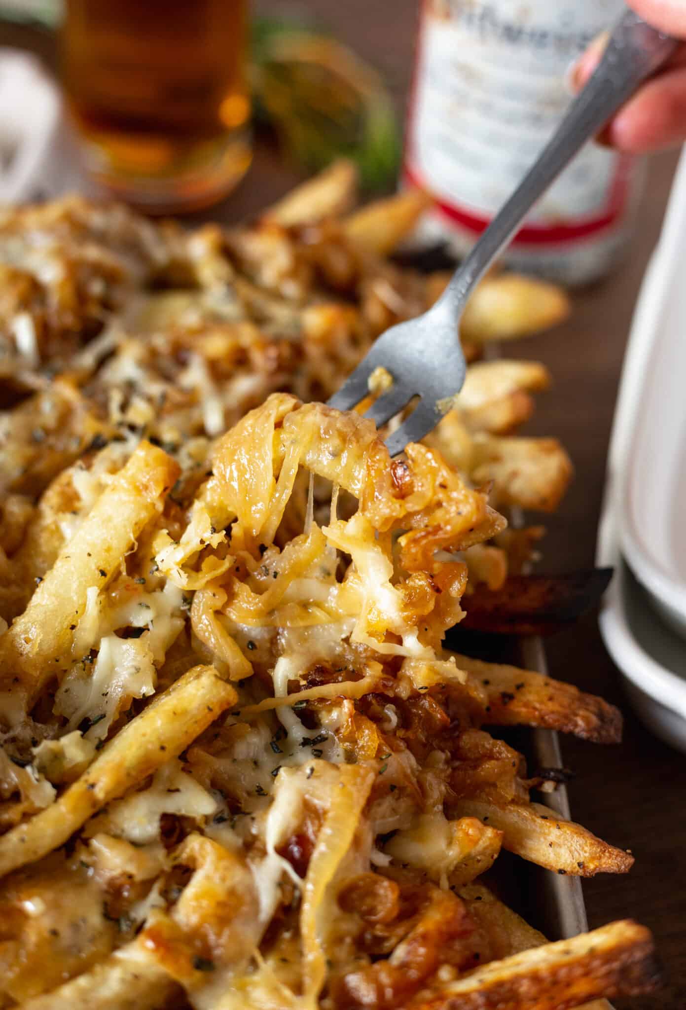 French Onion Fries - Essence Eats