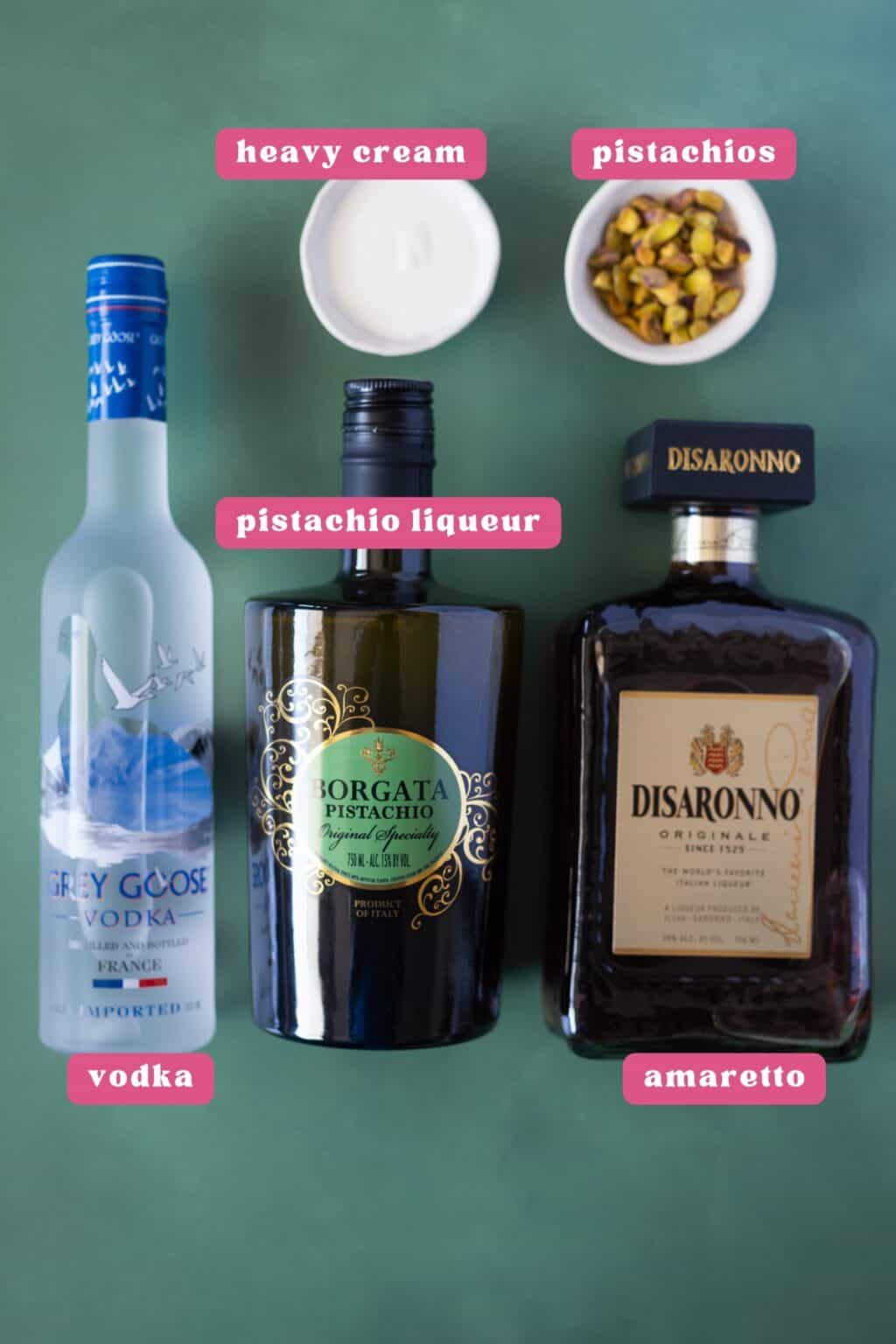 Luxe Pistachio Martini (Amaretto Cocktail Recipe) - Essence Eats